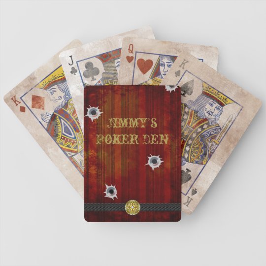 Old West Saloon Poker Playing Cards | Zazzle.com