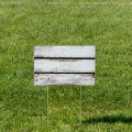 Old white wood sign | Zazzle