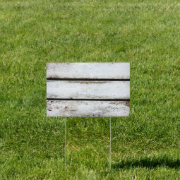 Old white wood sign | Zazzle