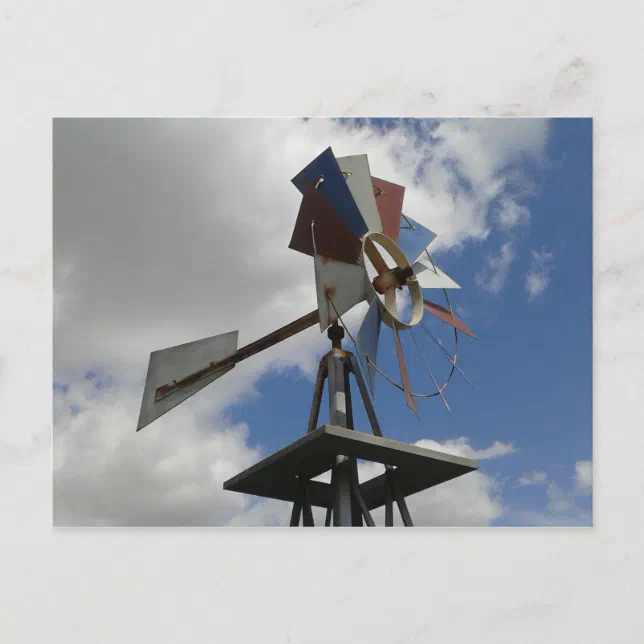 Old Windmill Postcard | Zazzle