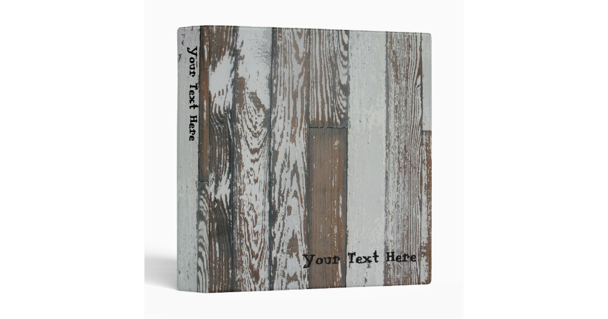Old Wood Binder | Zazzle