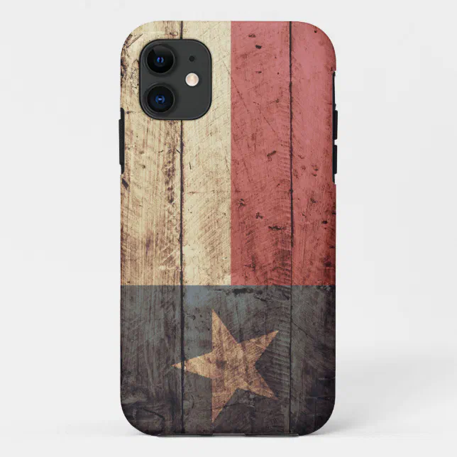 Old Wood Texas Flag iPhone 5 Case | Zazzle