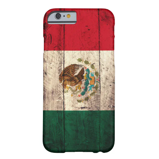 Old Wooden Mexico Flag Case-Mate iPhone Case | Zazzle