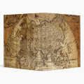 OLD WORLD MAP AVERY BINDERS | Zazzle