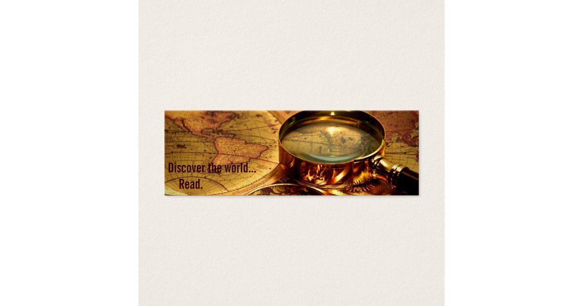 old world map bookmark | Zazzle