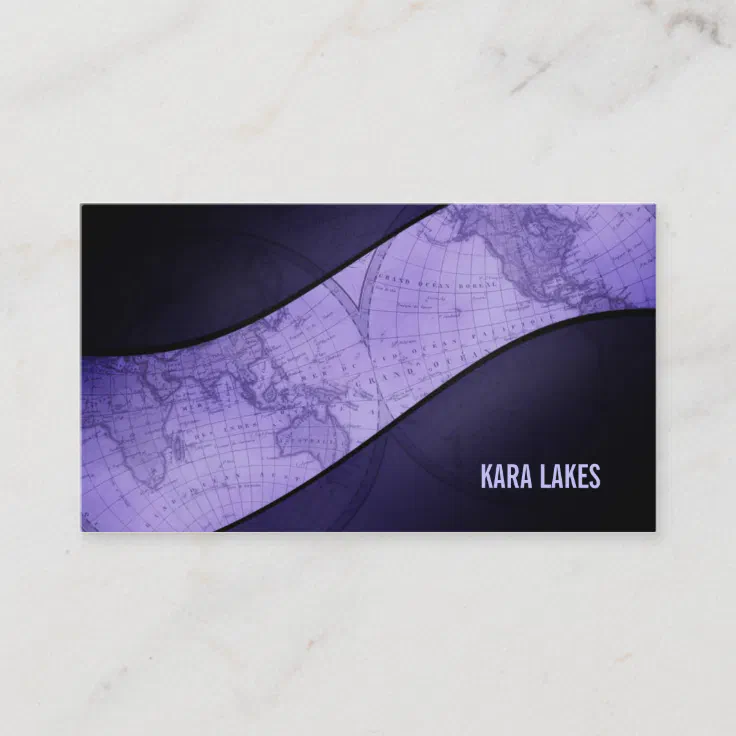Old World Map Business Cards | Zazzle