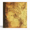 Old World Map Photo Album Binder | Zazzle