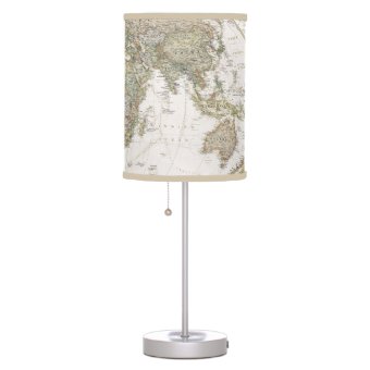 Old World Map Table Lamp | Zazzle