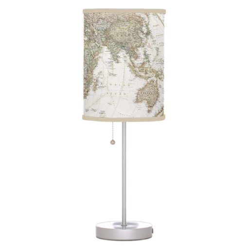 Old World Map Table Lamp | Zazzle