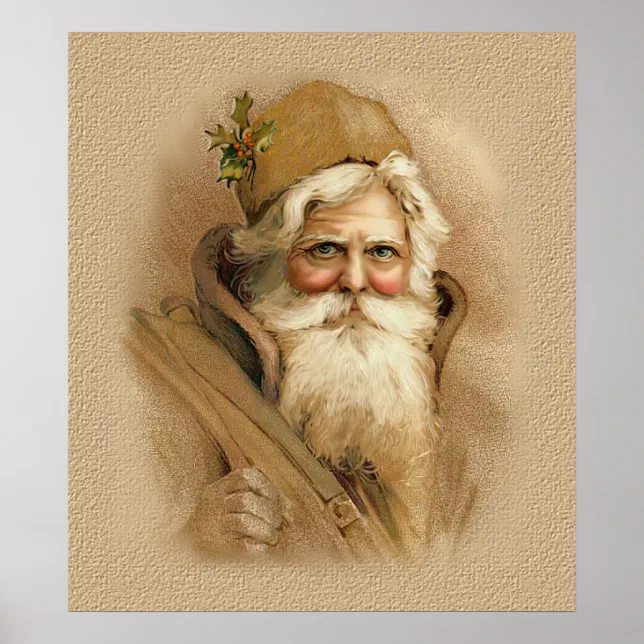 Old World Santa 2 Poster | Zazzle