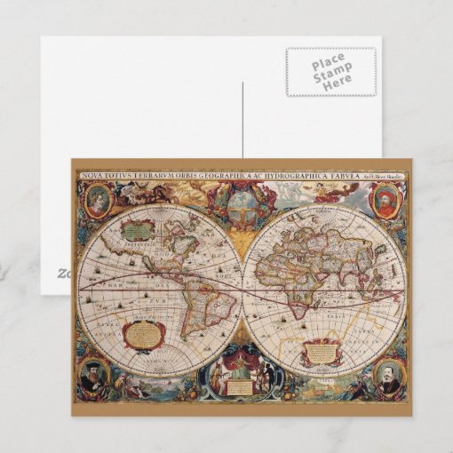 Olde World Postcard | Zazzle