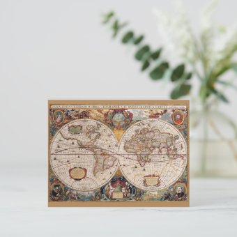 Olde World Postcard | Zazzle