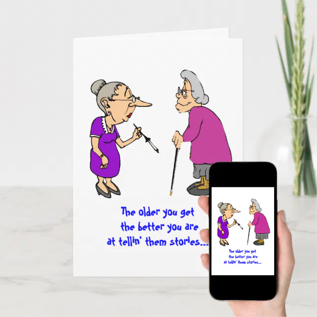 Older you get... Birthday Card | Zazzle
