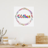Oldies Music Poster | Zazzle