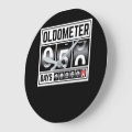 OLDOMETER 50 Years Old Made In 1971 50th Birthday Large Clock | Zazzle