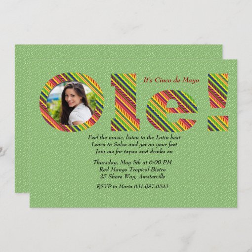 Ole Photo Invitation | Zazzle