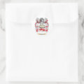 O'Leary Coat of Arms (Family Crest) Classic Round Sticker | Zazzle