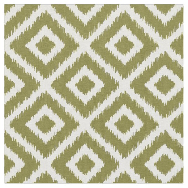Green diamond print, diamonds in green fabric | Zazzle.com