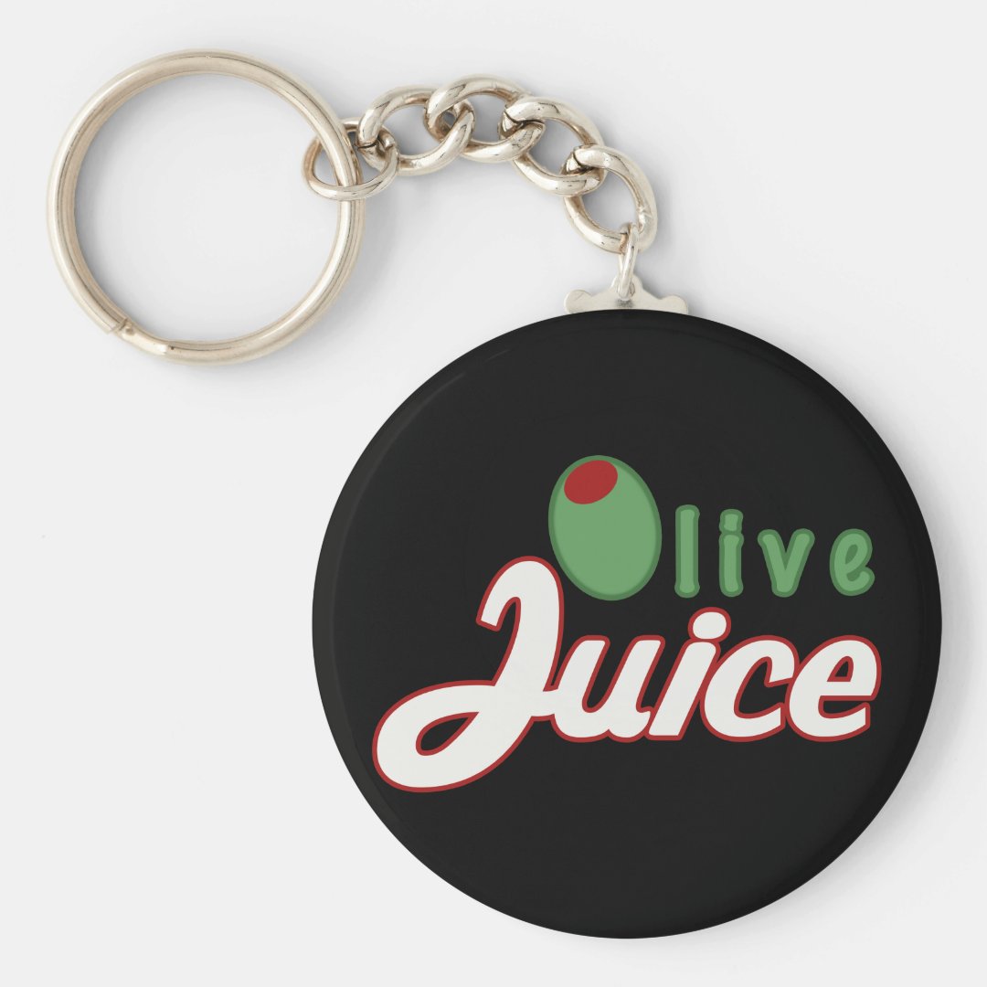 Olive Juice Keychain | Zazzle