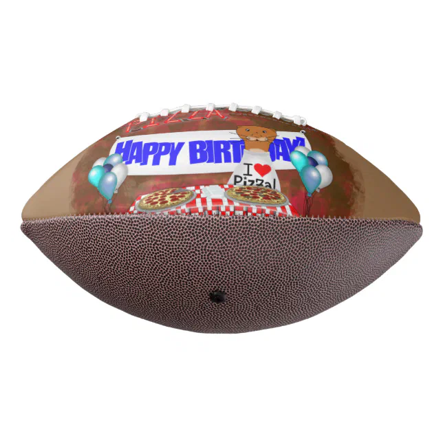 Oliver The Otter is 6 Years Old! Happy Birthday Football | Zazzle