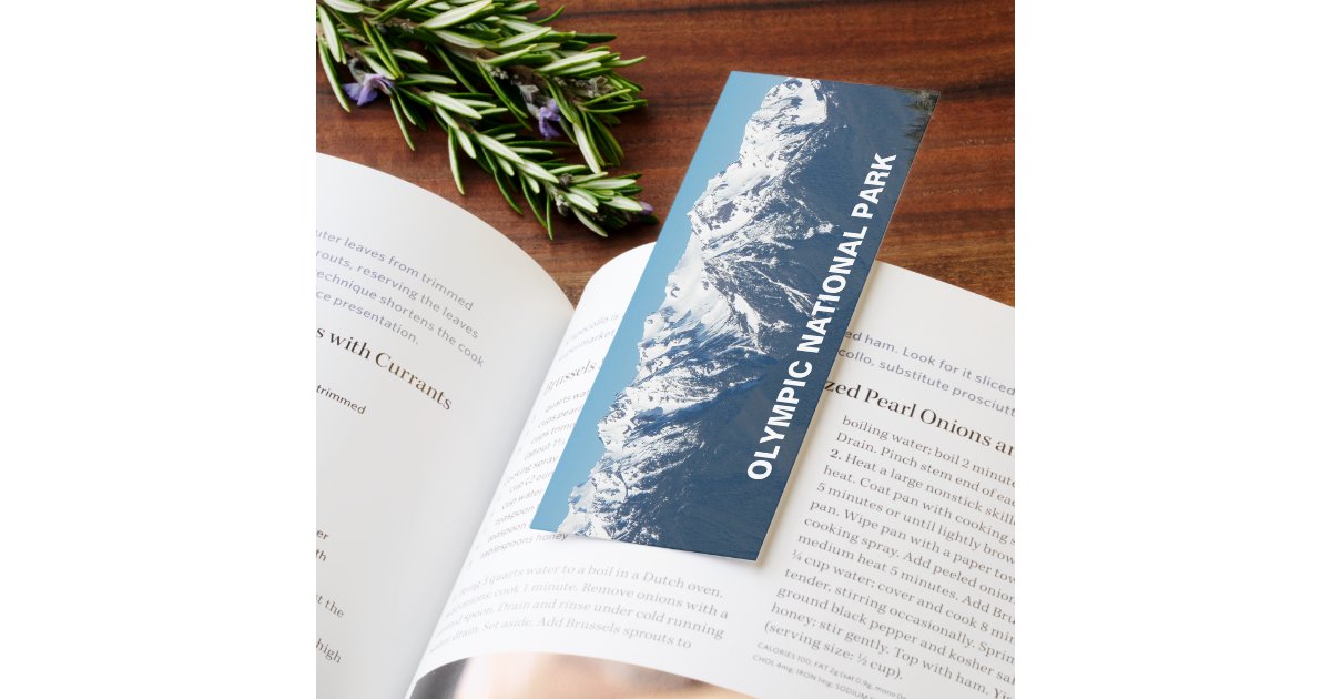 Olympic National Park Landscape Bookmarks | Zazzle