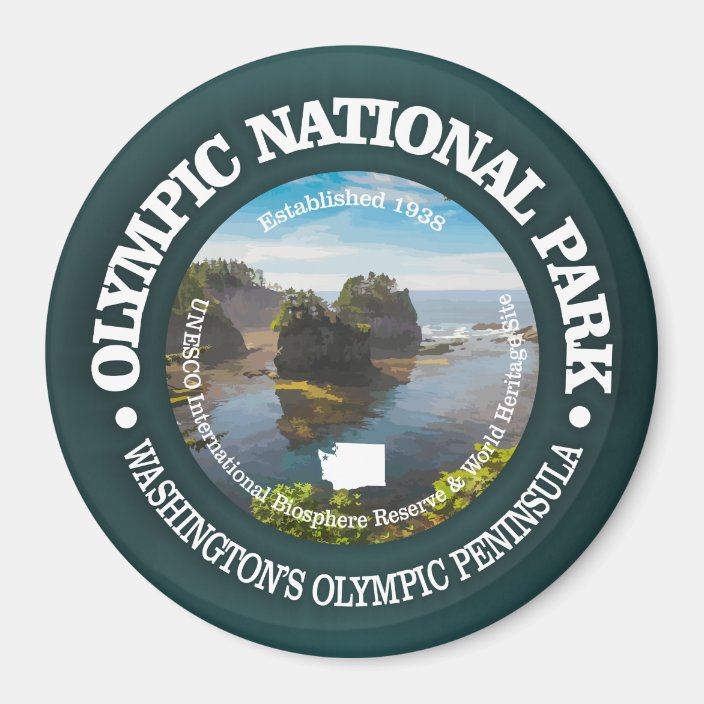 Olympic National Park Magnet | Zazzle.com