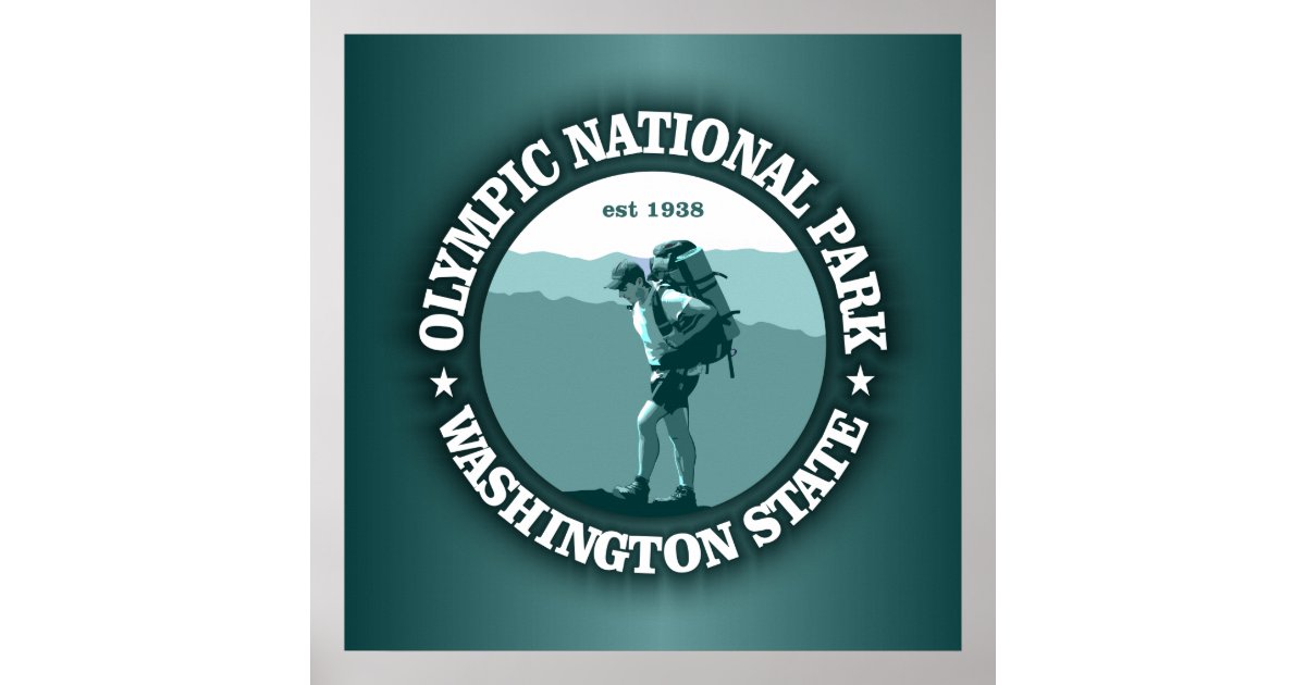 Olympic National Park Poster | Zazzle