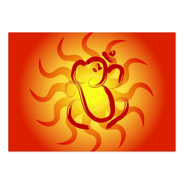 OM Ganesha Business Card Templates