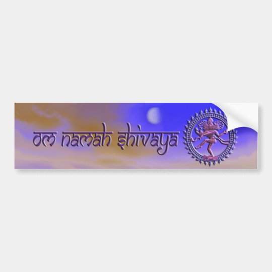 Om Namah Shivaya bumper sticker | Zazzle.com Om Namah Shivaya bumper sticker | Zazzle.com