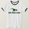 Om Nom Nom Funny Mens Shirt | Zazzle
