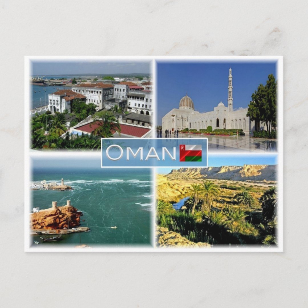 OM oman - Postcard | Zazzle