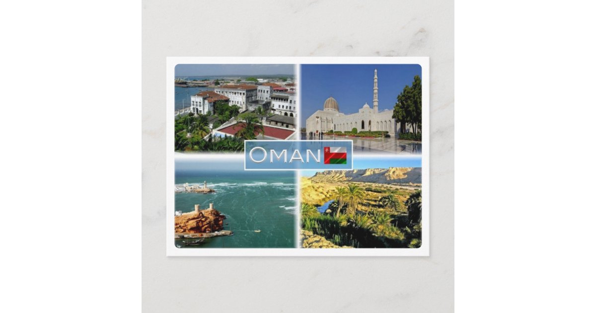 OM oman - Postcard | Zazzle