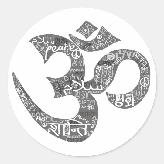 OM Sticker | Zazzle.com