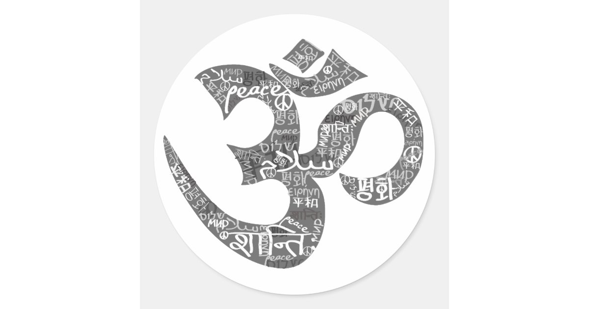 OM Sticker | Zazzle