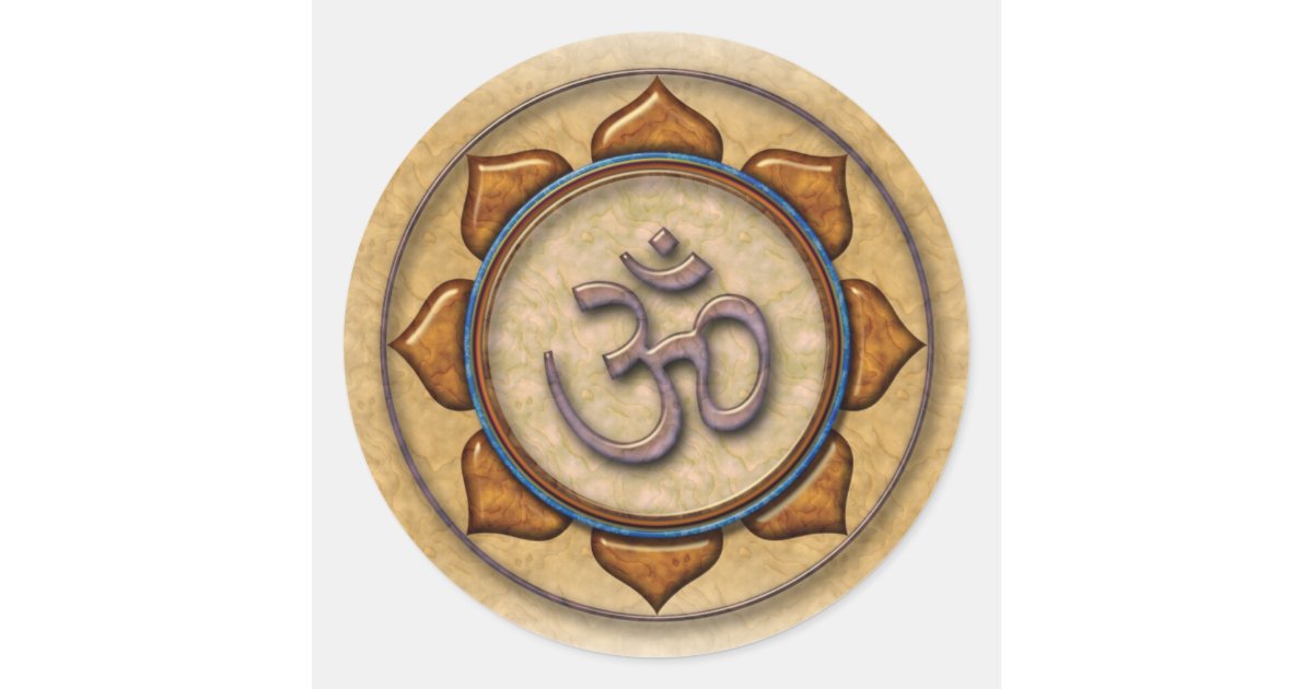 Om Sticker | Zazzle