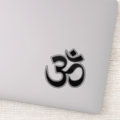 Om Symbol Sanskrit Script Writing Sticker | Zazzle