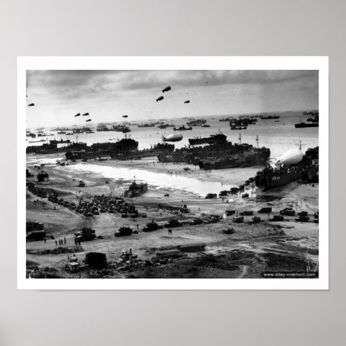 Omaha Beach Poster | Zazzle.com