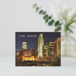 Omaha, Nebraska Postcard | Zazzle