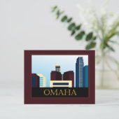 Omaha Skyline Postcard | Zazzle