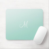 Ombre Mint Green Mouse Pad | Zazzle