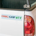 OMG GOP WTF sticker | Zazzle
