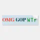 OMG GOP WTF sticker | Zazzle