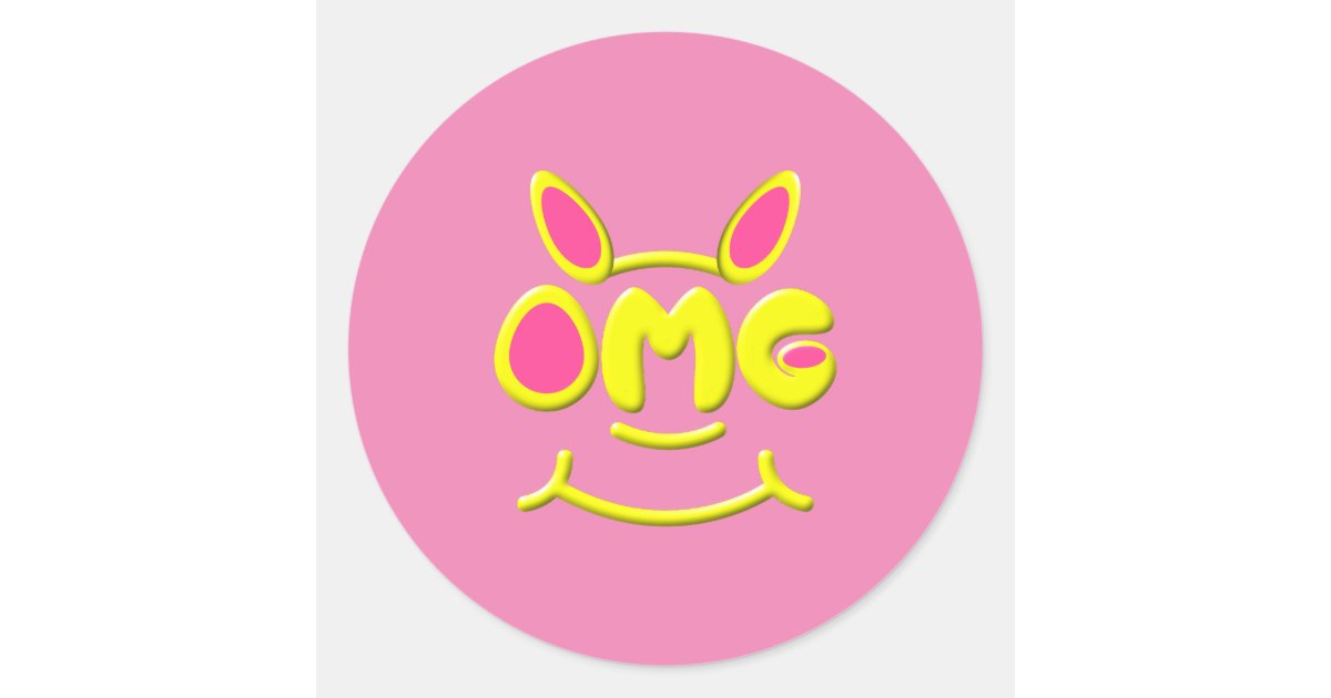 OMG Sticker | Zazzle