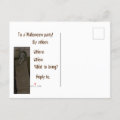 Ominous Halloween party invitation | Zazzle