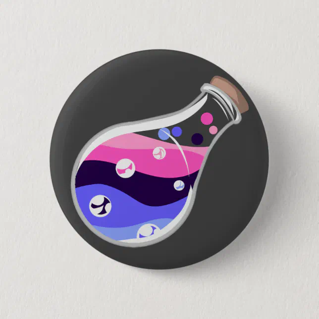 Omnisexual Pride Potion Button | Zazzle