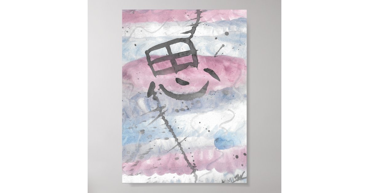 Omo -thought- Canvas Poster | Zazzle