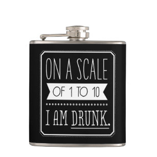 Funny Quotes Flasks | Zazzle