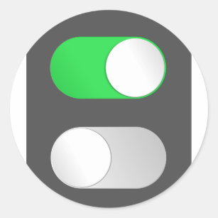 On Off Switch Stickers | Zazzle