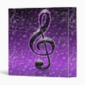 On Beat,Music notes_Binder 3 Ring Binder | Zazzle