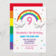 On Cloud 9! Rainbow Birthday Invitation | Zazzle